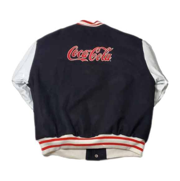 Coca Cola | Jackets & Coats | 9s Coca Cola Embroidered Bomber Jacket ...